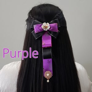 Daenggi 댕기 Traditional Korea Hair Accessories- Korean Hanbok ...