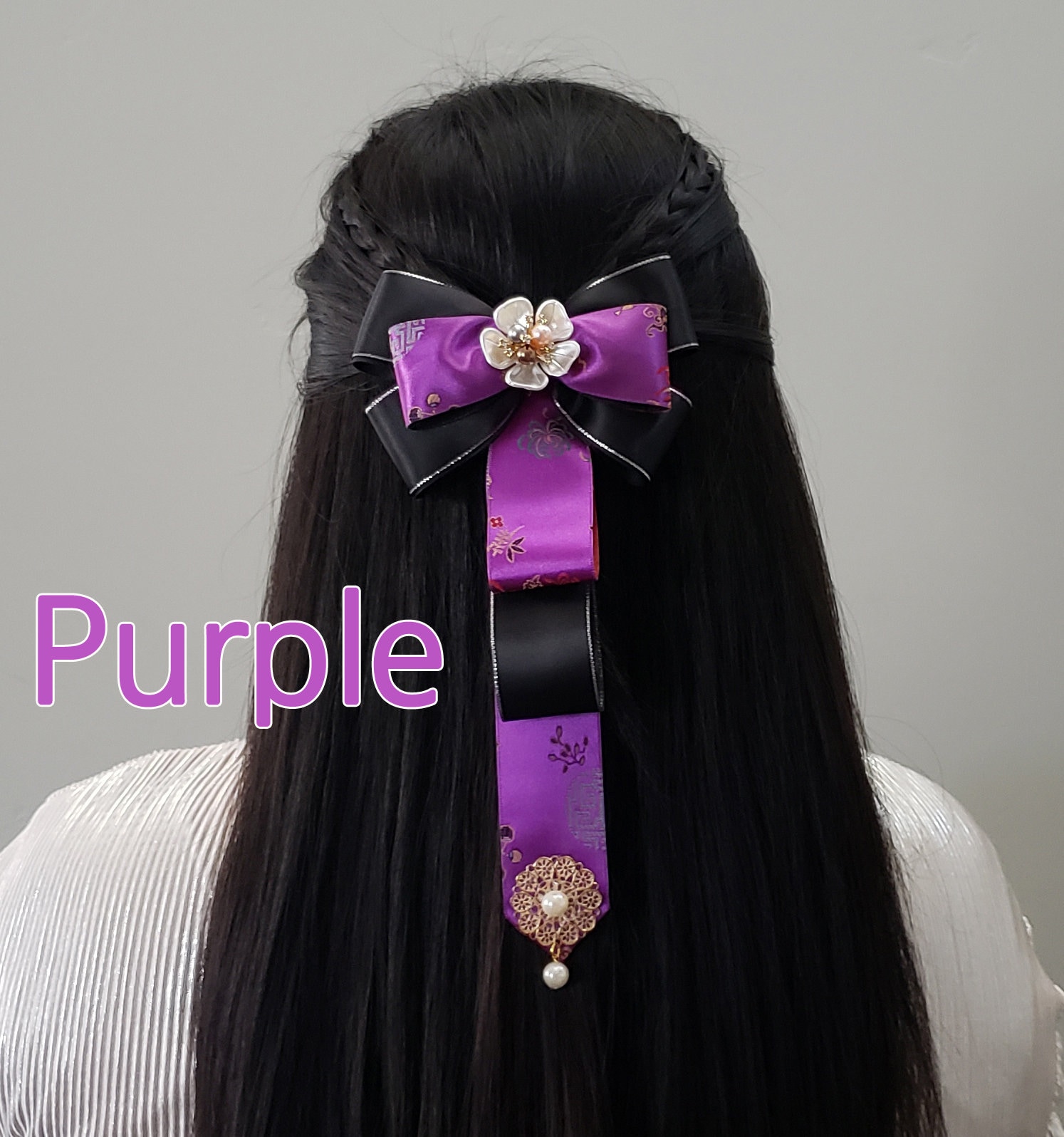Daenggi 댕기 Traditional Korea Hair Accessories Korean Hanbok - Etsy
