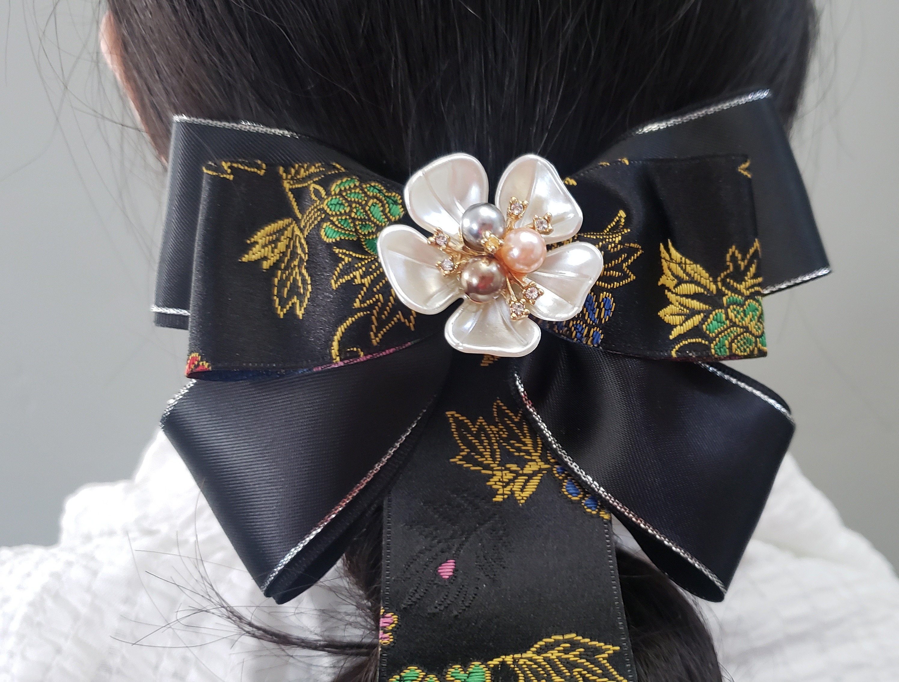 Daenggi 댕기 Traditional Korea Hair Accessories Korean Hanbok - Etsy