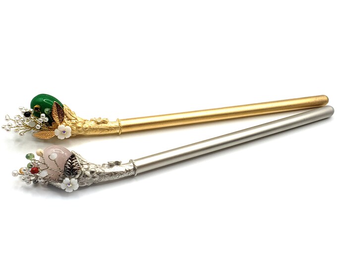 Korean Traditional Hair Pin Binyeo Stick Hanbok Accessory - Etsy