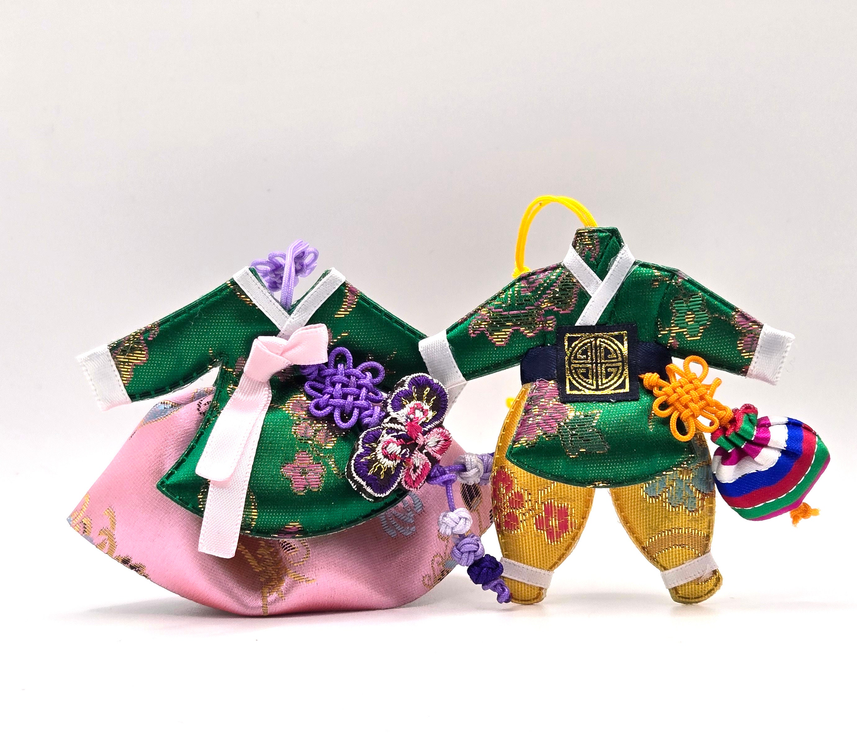 Hanbok Norigae Ornament Set – Korean Traditional Souvenir - Etsy