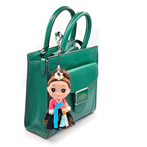Hanbok Doll Keychain: Korean Traditional Dress Bag Charm Christmas ...
