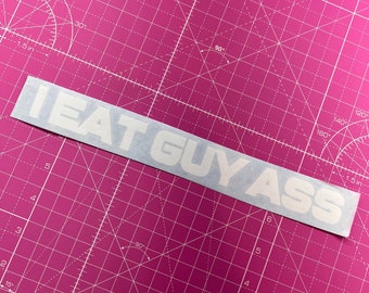 Anime Peeker Car Slap Sticker Decal - Etsy