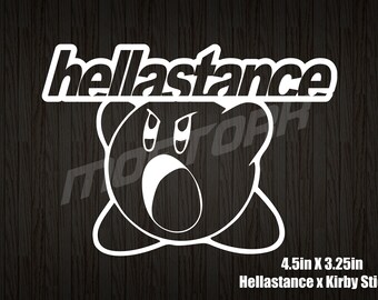 Kirby Car Window Vinyl - Etsy