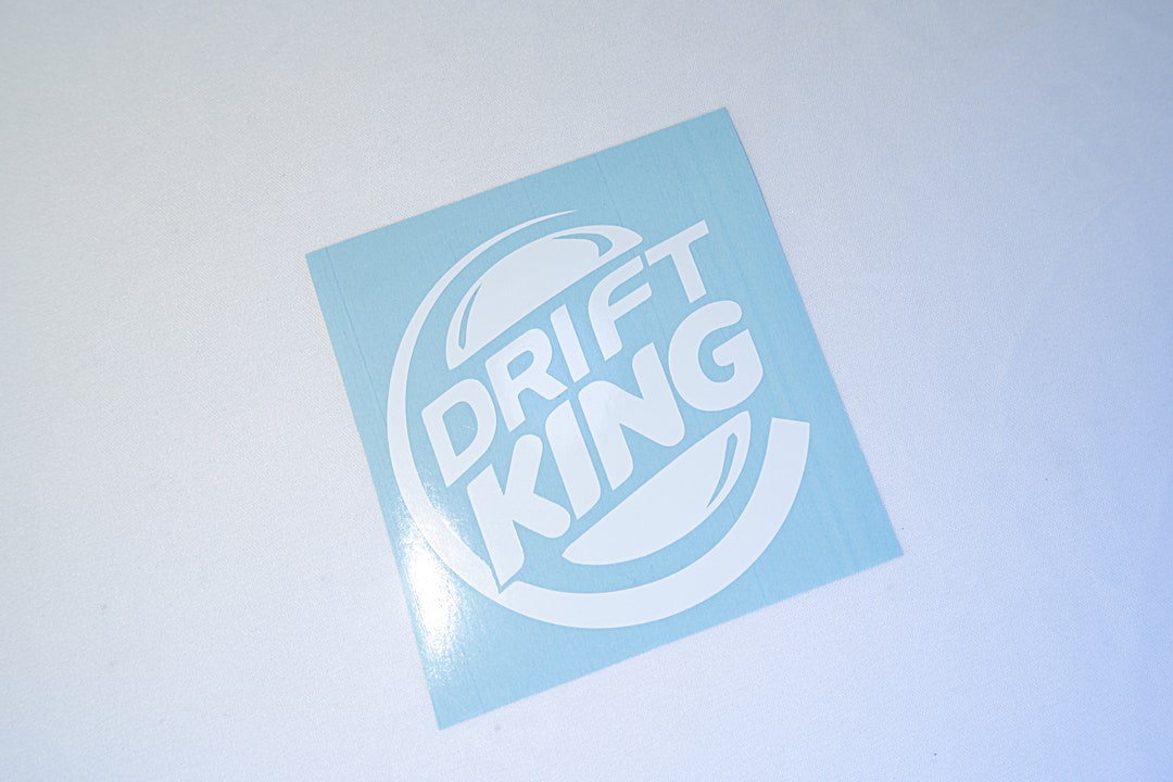 Drift King Car Sticker Decal Window Laptap Phone - Etsy