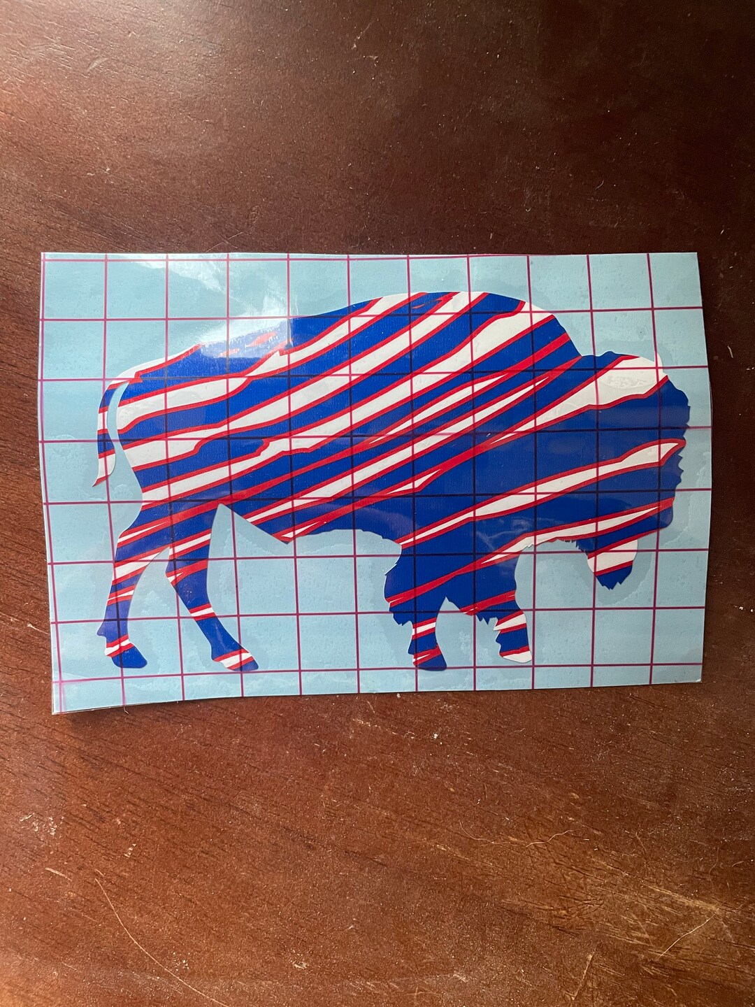 Zubaz Buffalo Decal - Etsy