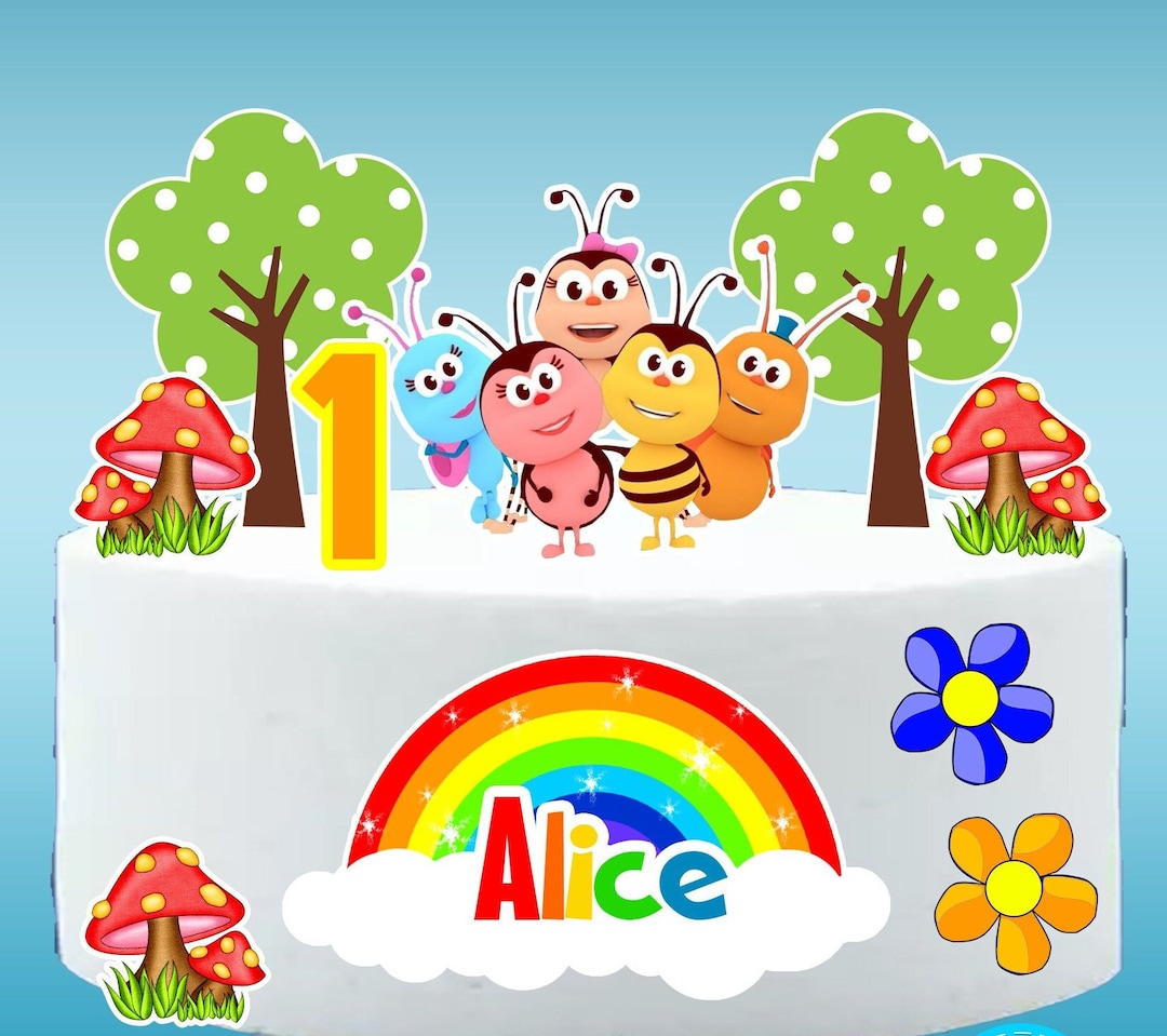 Bichi Cake Topper, Bichikids Cake Topper, Bichikids Theme - Etsy UK