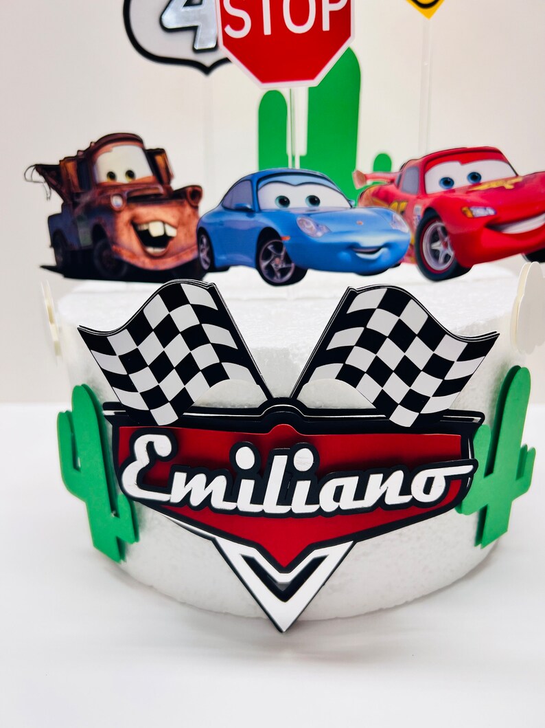 Disney Cars Cake Topper, Cars Theme, Cars Party - Etsy