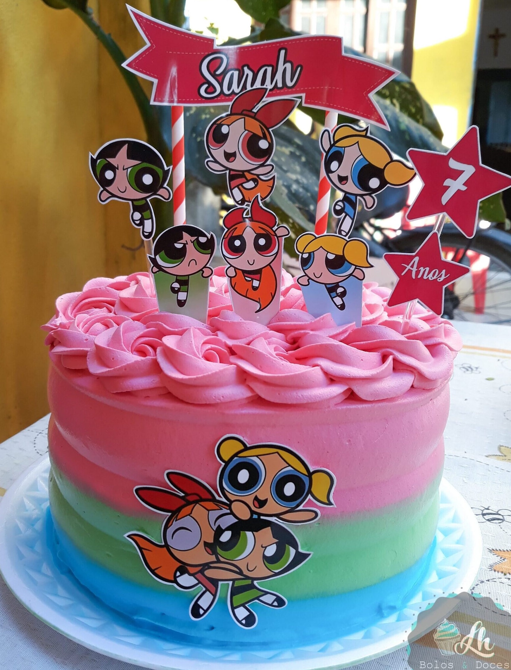 The Powerpuff Girls Birthday Cake Topper - Etsy Canada