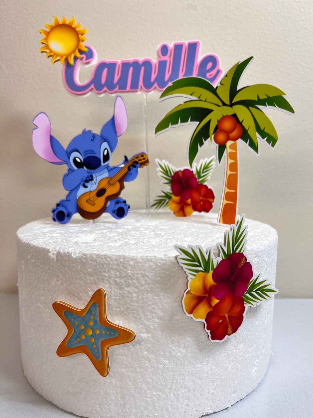 Stitch Cake Toppers Stitch Birthday Stitch Theme Stitch - Etsy UK