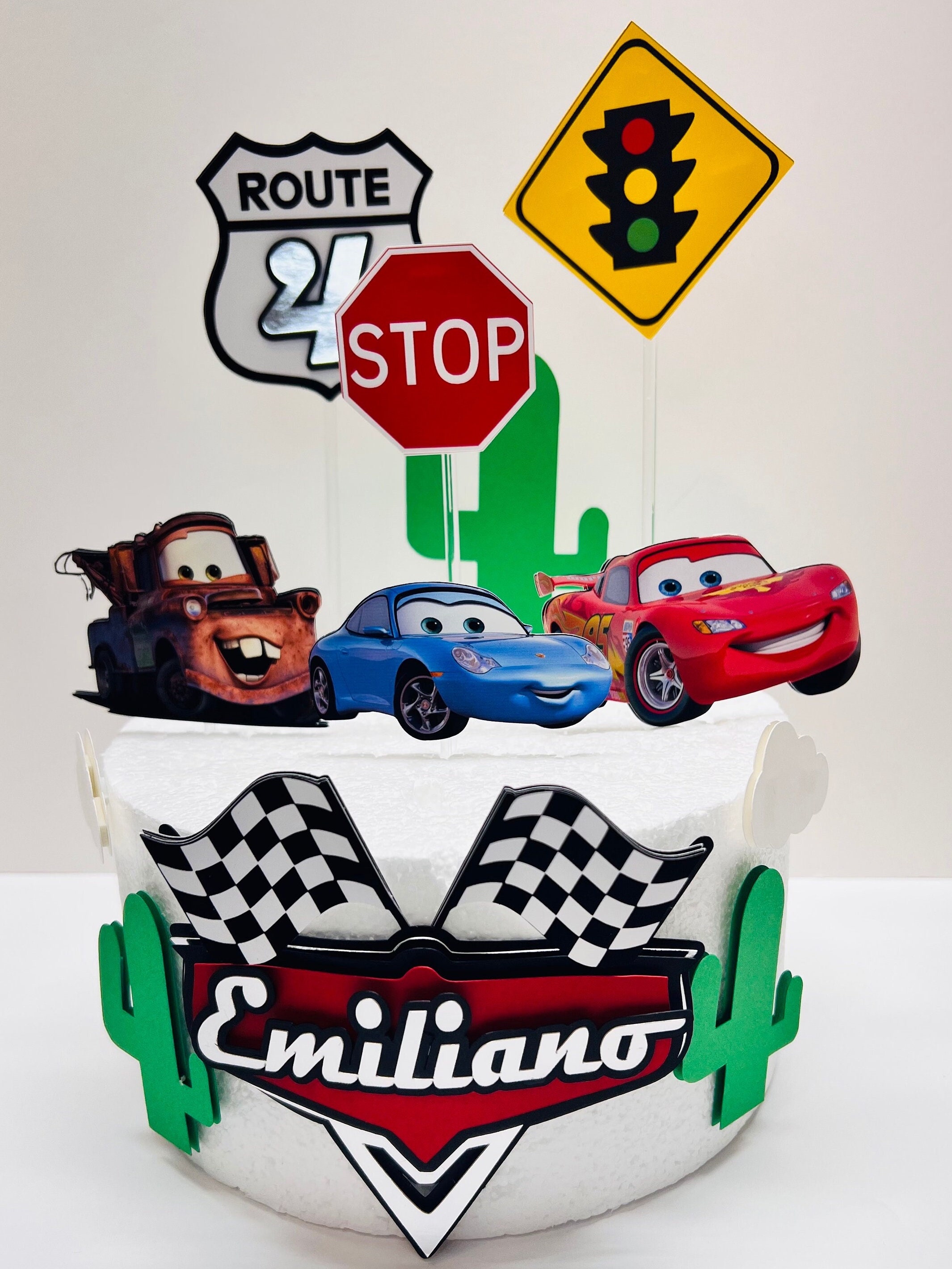 Disney Cars Cake Topper, Cars Theme, Cars Party - Etsy