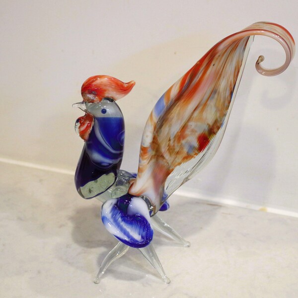 Rooster Glass - Etsy