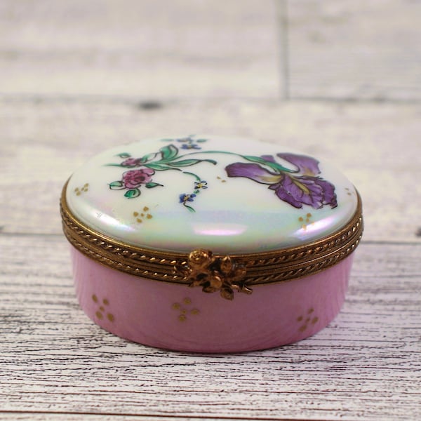 Limoges Peint Main Trinket Box - Etsy