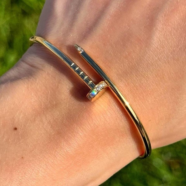 Nail Bracelet Cartier - Etsy