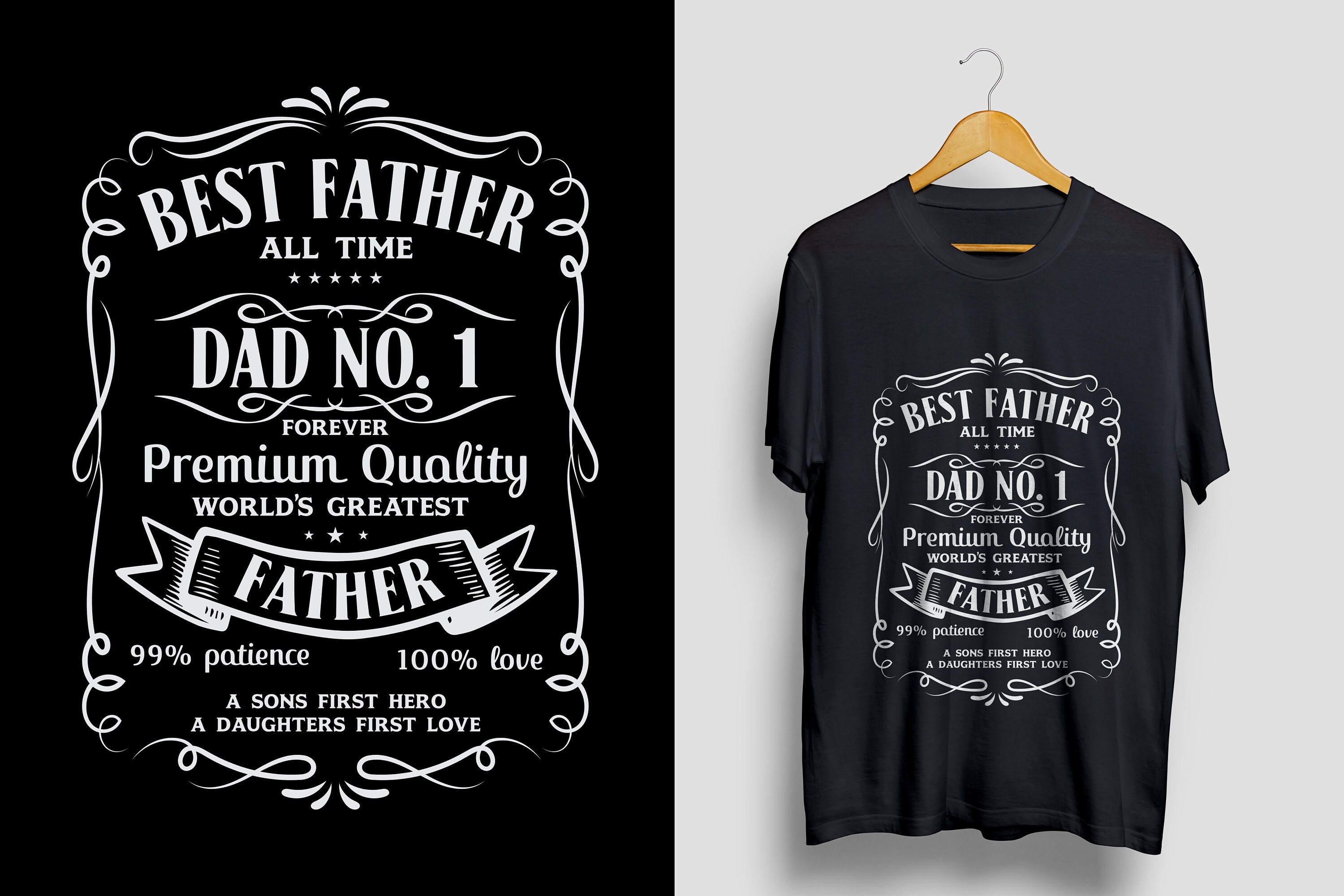 Funny Dad Jack Daniels Sublimation Design - Perfect Father's Day Gift ...