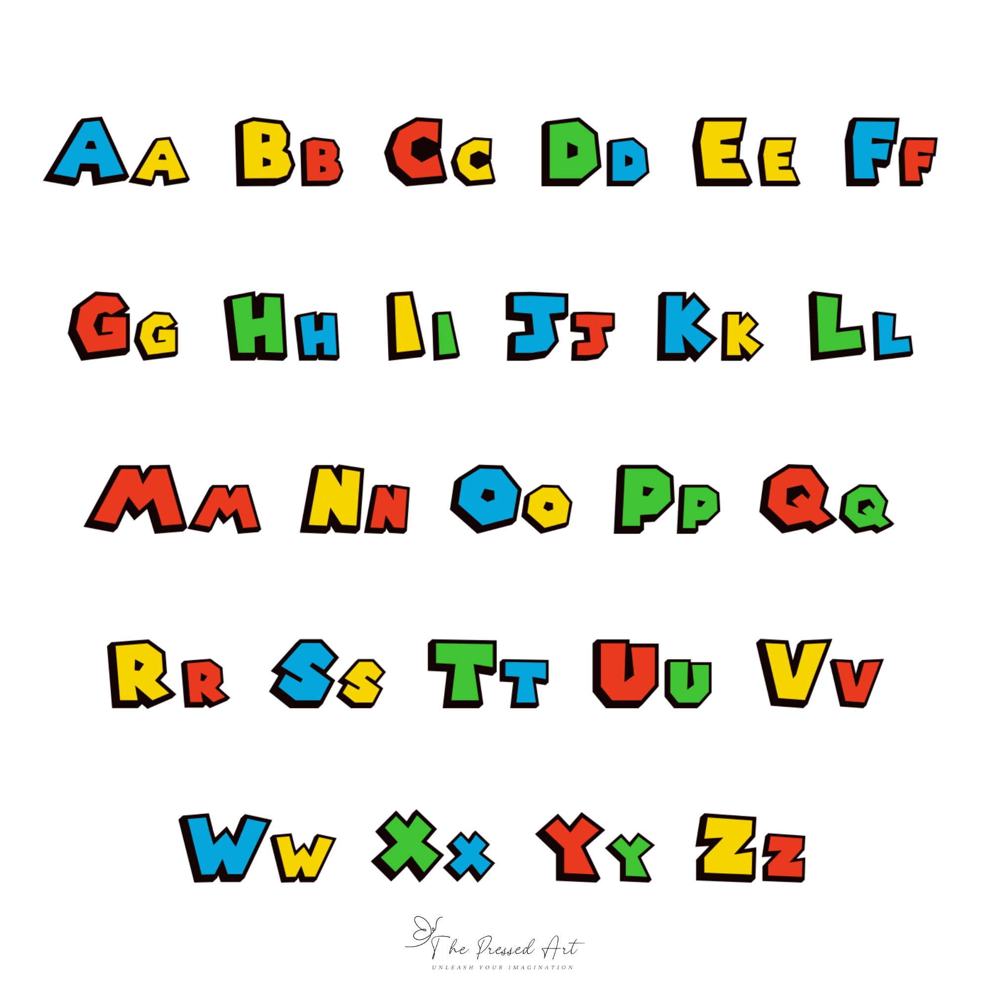 Digital Mario Font Download Create Super Fun Designs With This Instant ...