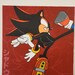 Sonic and Shadow | 2 Piece Acrylic Painting - Etsy