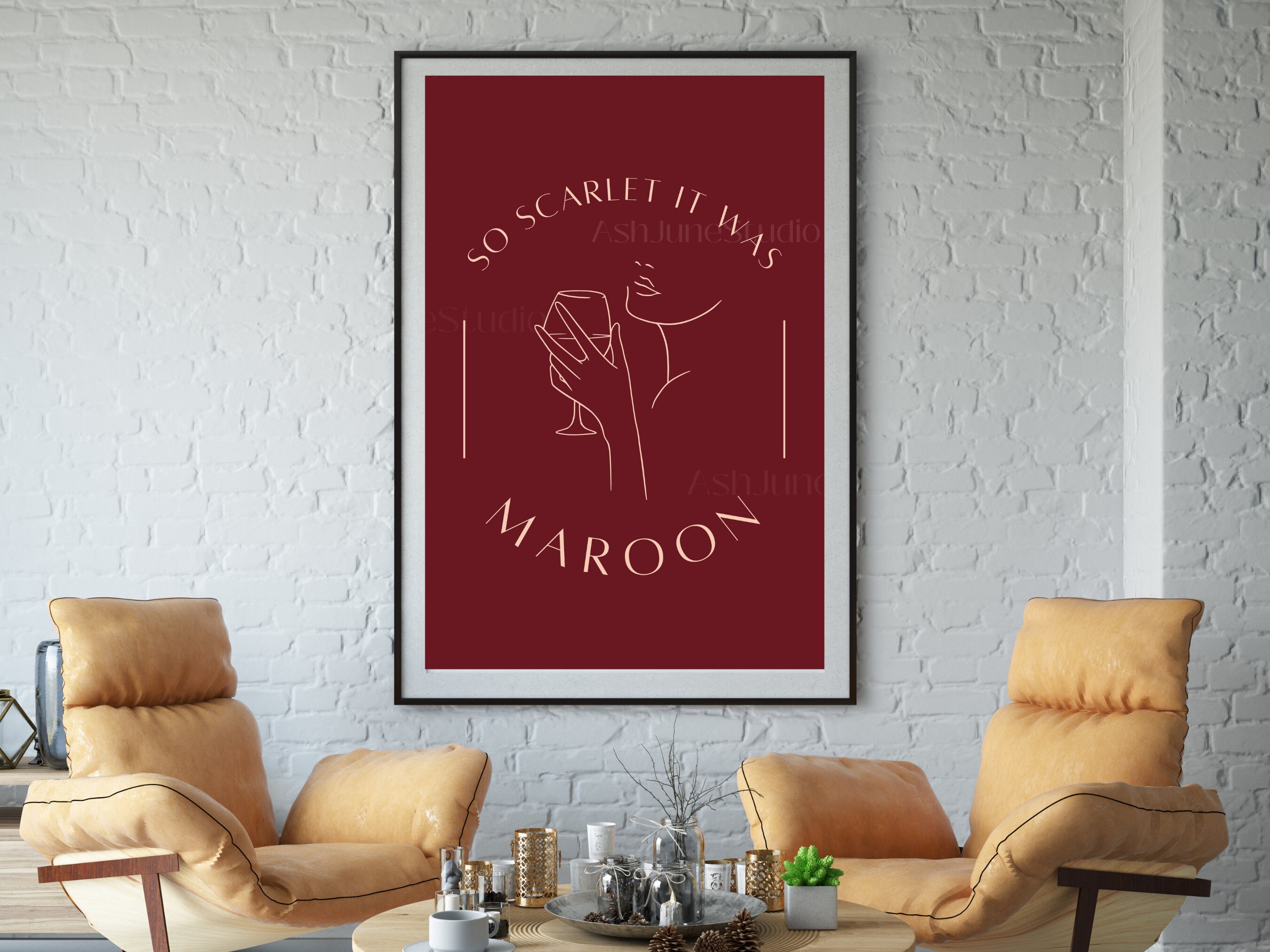 Maroon Digital Poster Taylor Swift Midnights Album Maroon Poster - Etsy