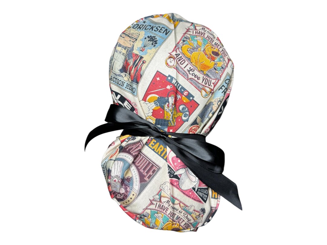 Movie Character Scrub Cap/animated Character Scrub Cap/character Scrub ...