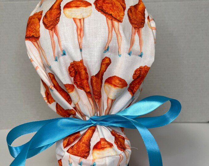 Sexy Chicken Leg Scrub Cap/fried Chicken Scrub Cap/pony Tail - Etsy
