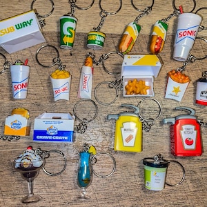 Minis Keychain - Etsy