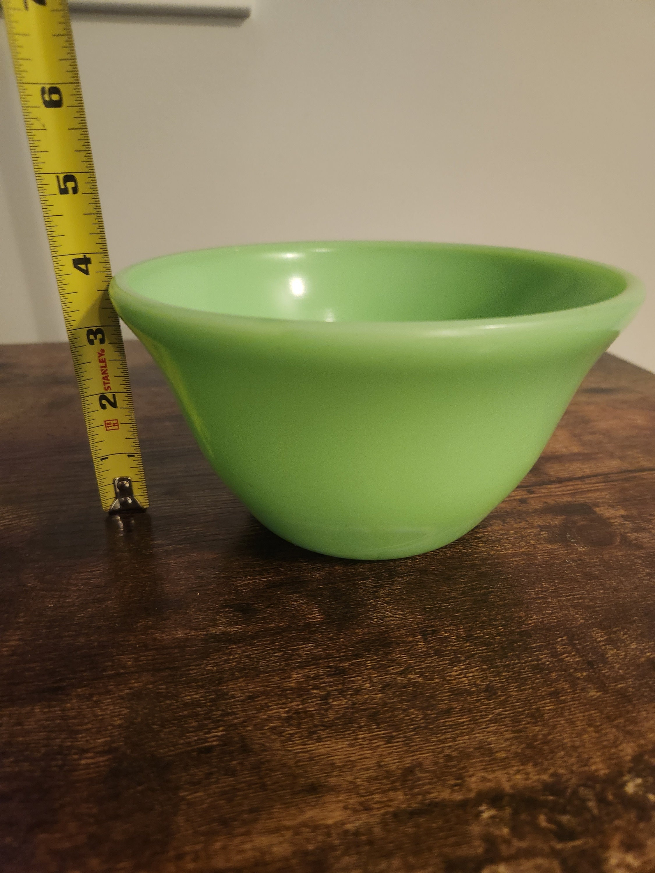 Vintage Mckee Bell Shaped Jadeite Mixing Bowl Medium - Etsy