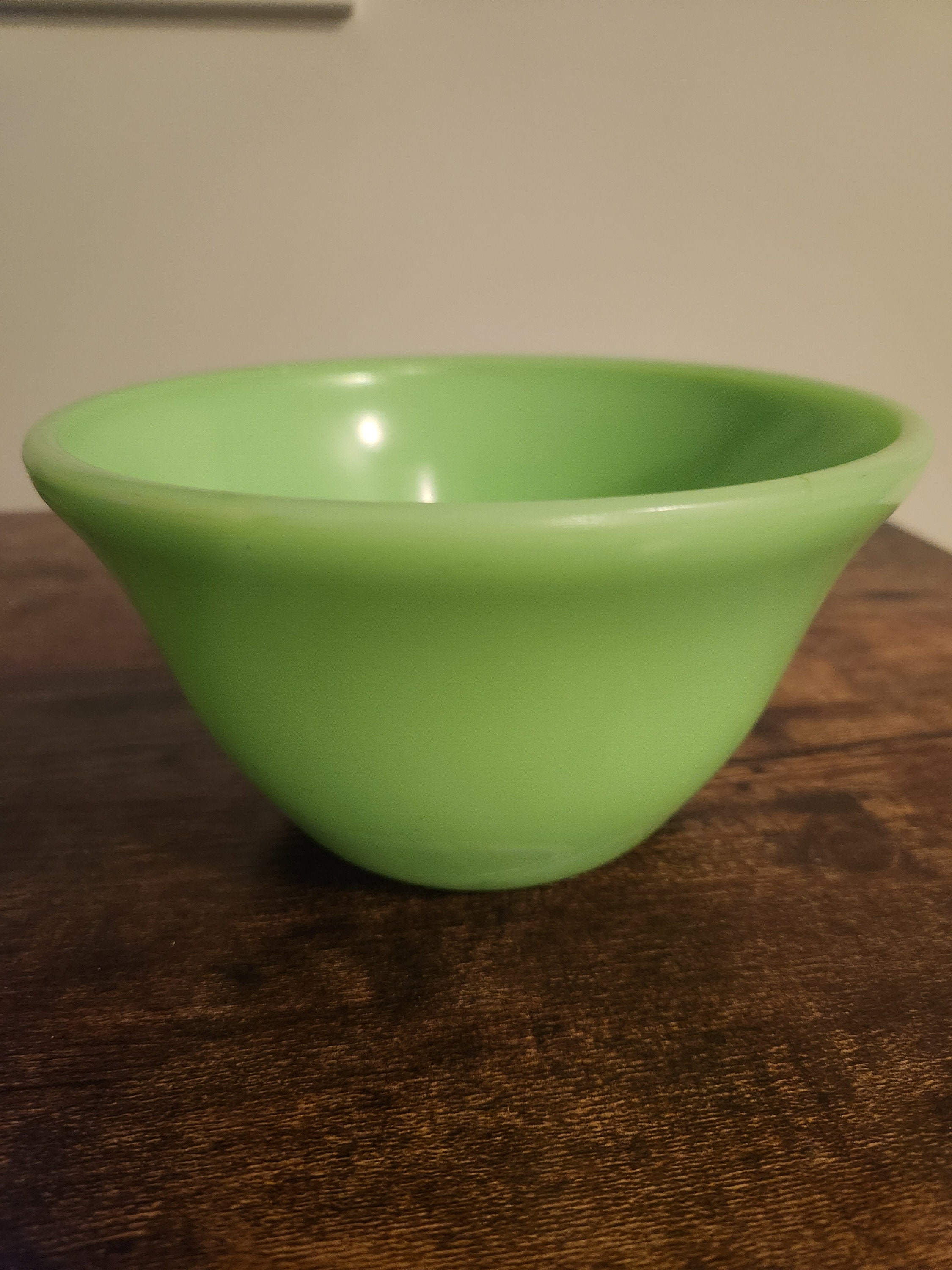 Vintage Mckee Bell Shaped Jadeite Mixing Bowl Medium - Etsy