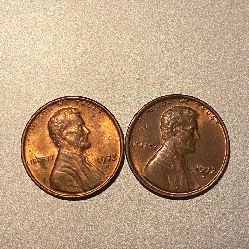 1977 D Penny - Etsy