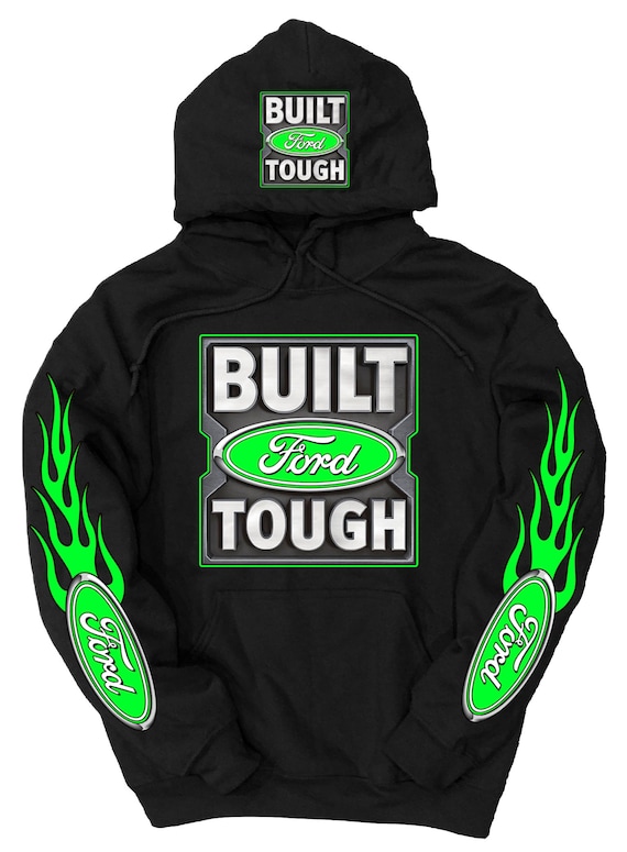 Built Ford Tough Logo Black