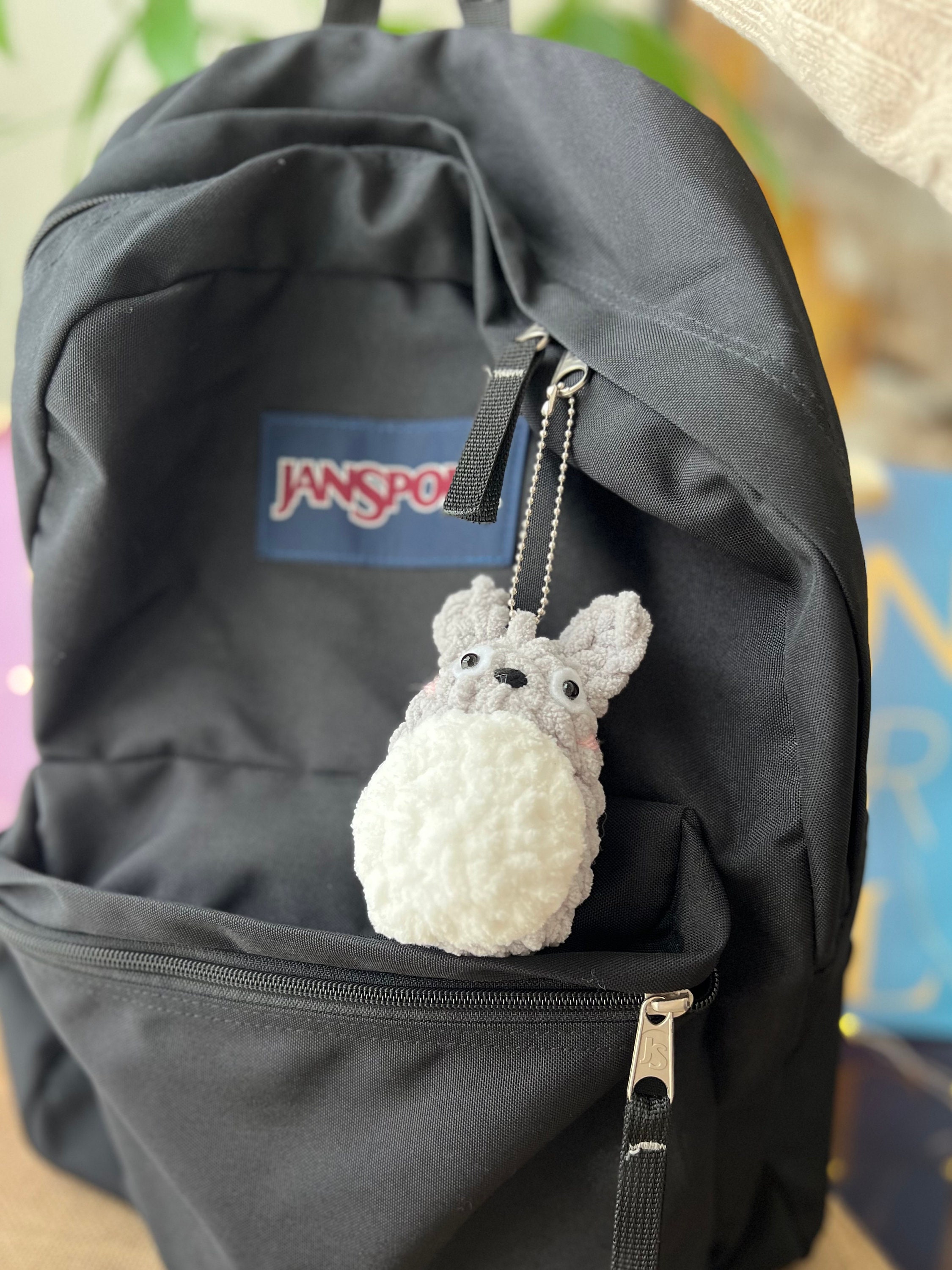 Crochet, Totoro, Keychain, Plush Keychain, Bag Charm - Etsy