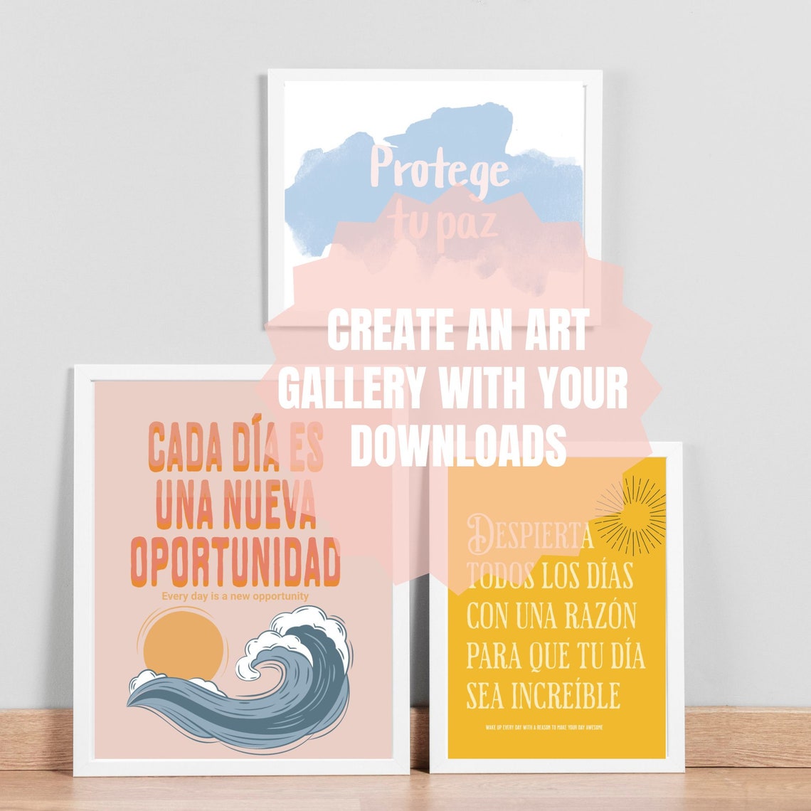 Spanish Qoutes With English Translation Art, Printable Wall Art, Room ...