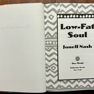 1996 Low-fat Soul Cookbook by Jonell Nash - Etsy