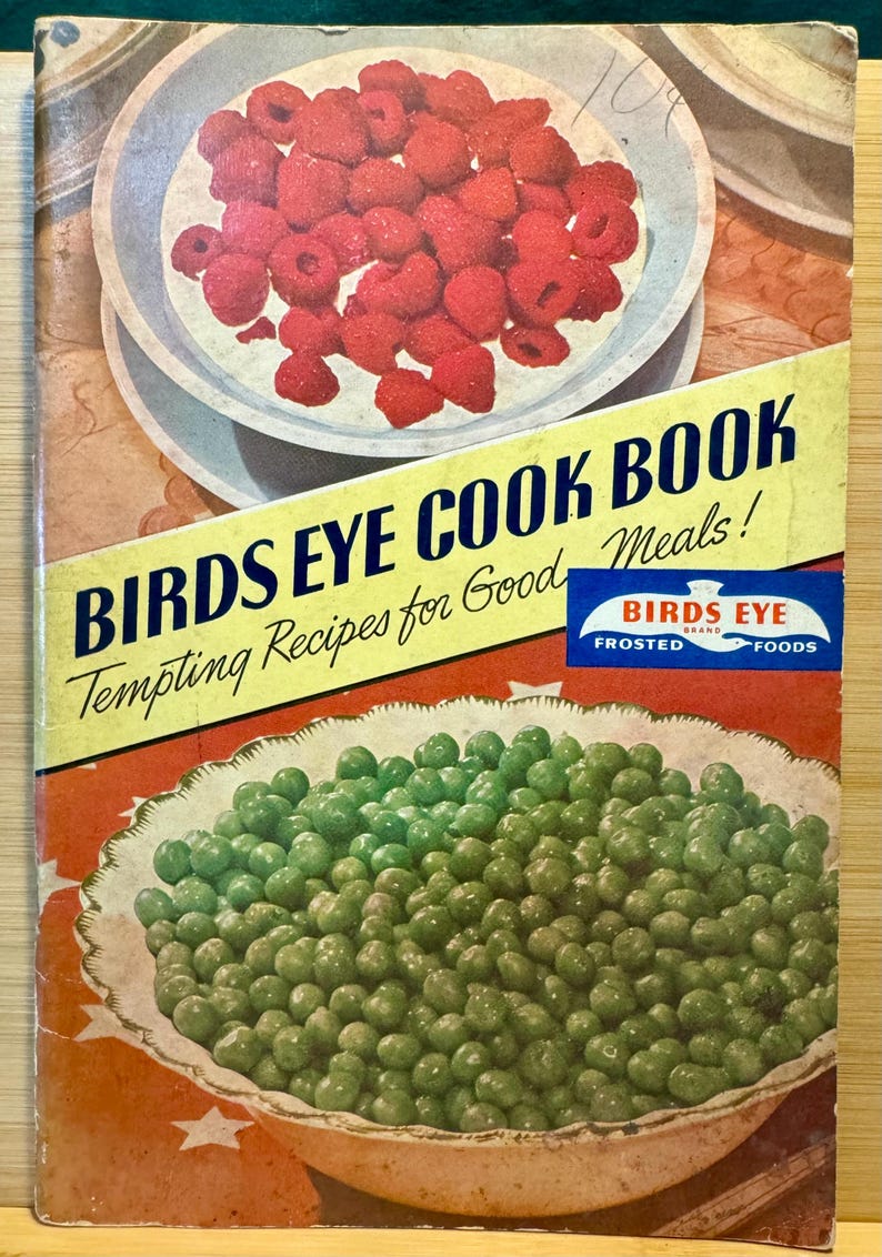 1941 Birds Eye Cook Book - Etsy