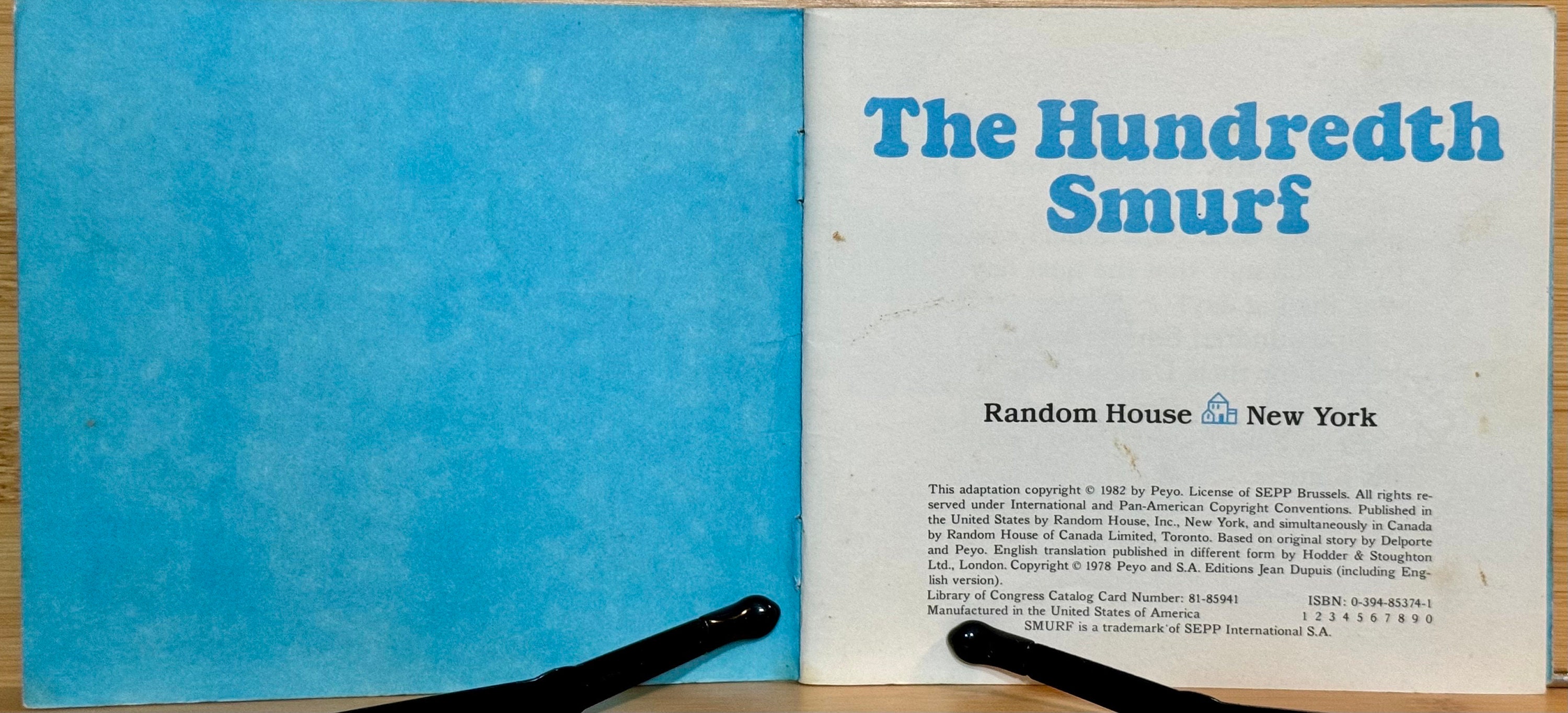1980s Set of 6 Smurf Mini Storybooks - Etsy