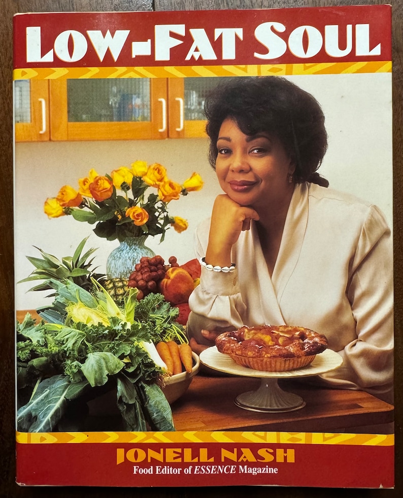 1996 Low-fat Soul Cookbook by Jonell Nash - Etsy