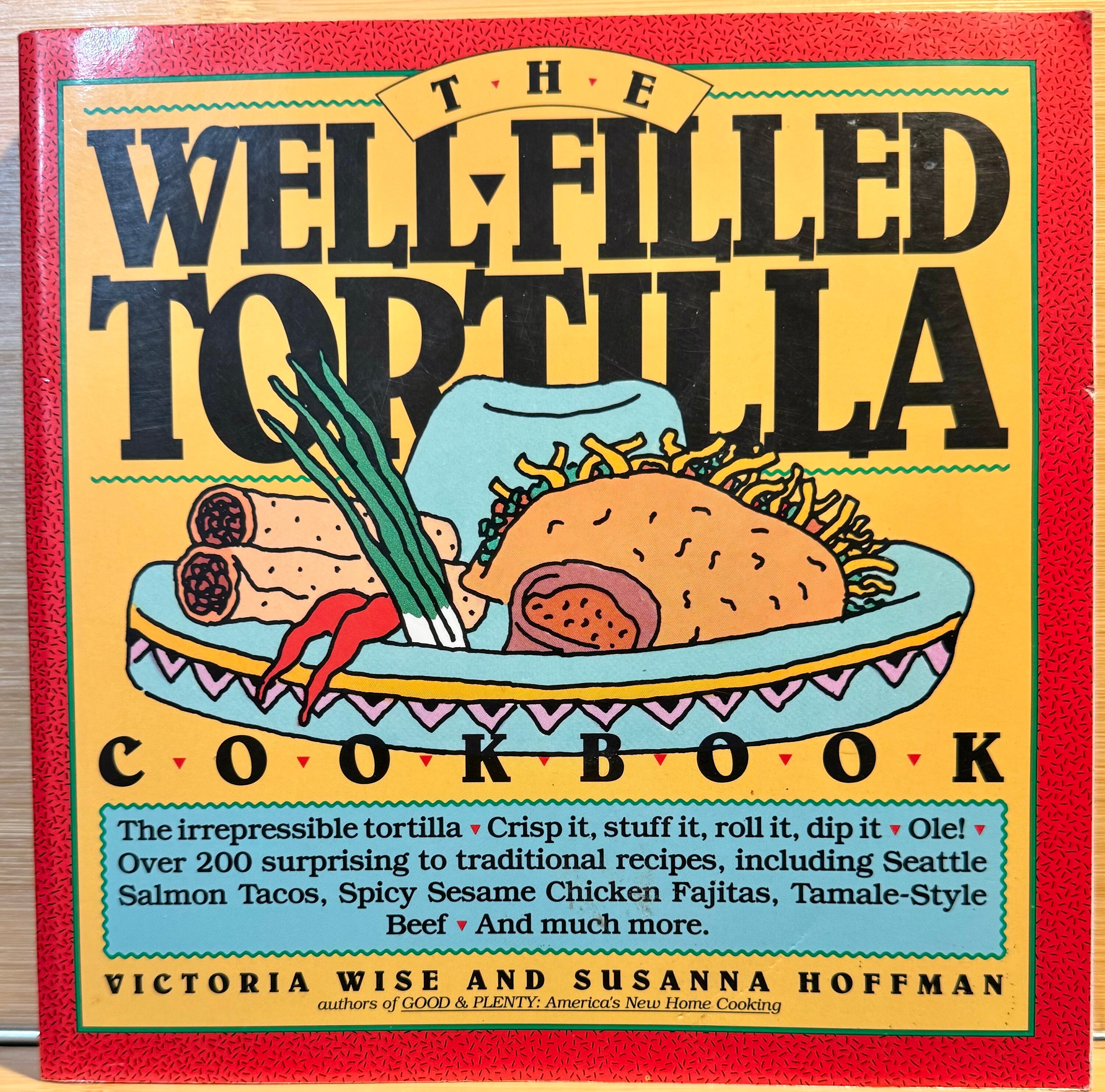 1990 the Well-filled Tortilla Cookbook Vintage - Etsy