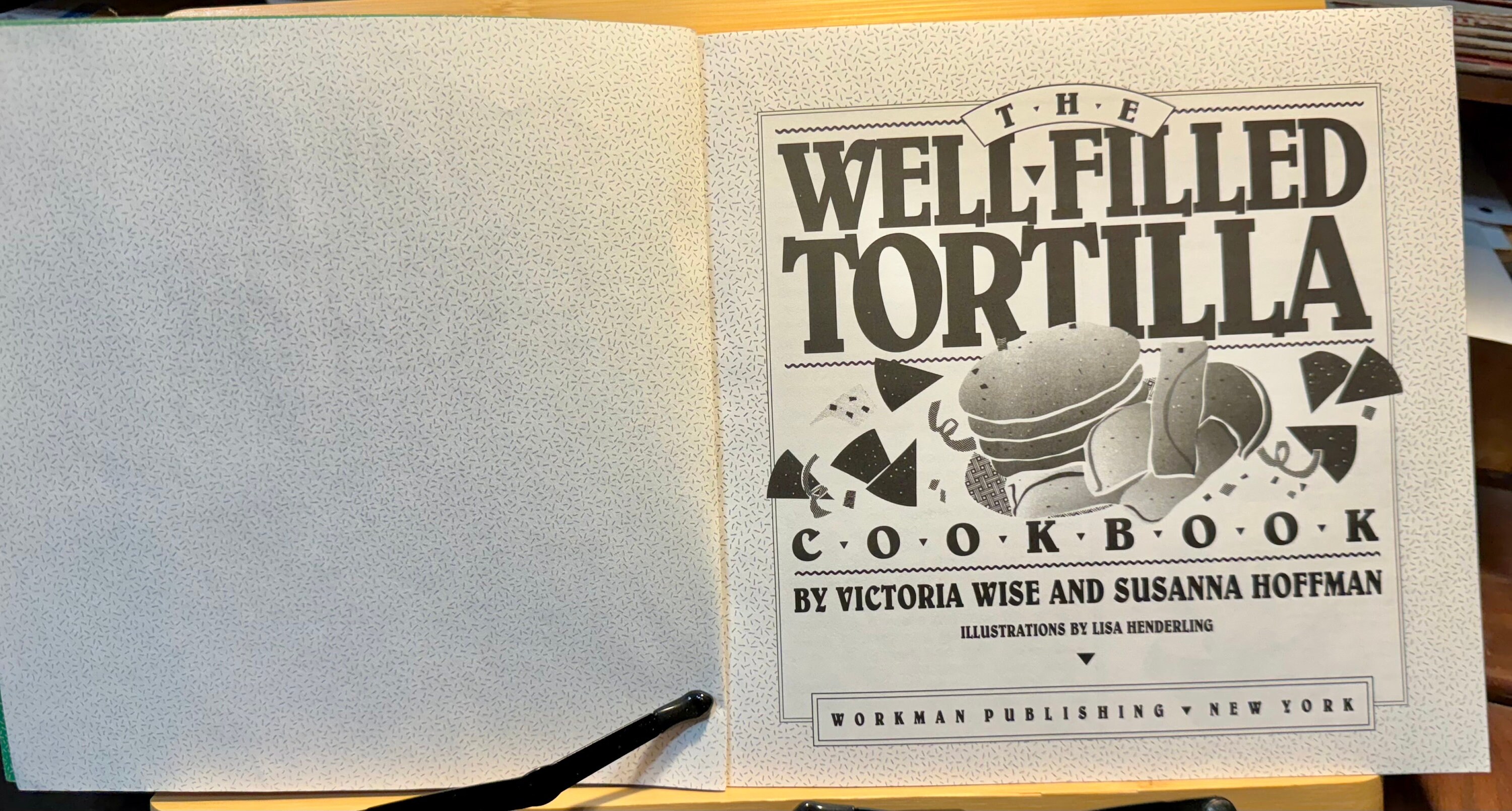 1990 the Well-filled Tortilla Cookbook Vintage - Etsy