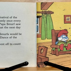 1980s Set of 6 Smurf Mini Storybooks - Etsy