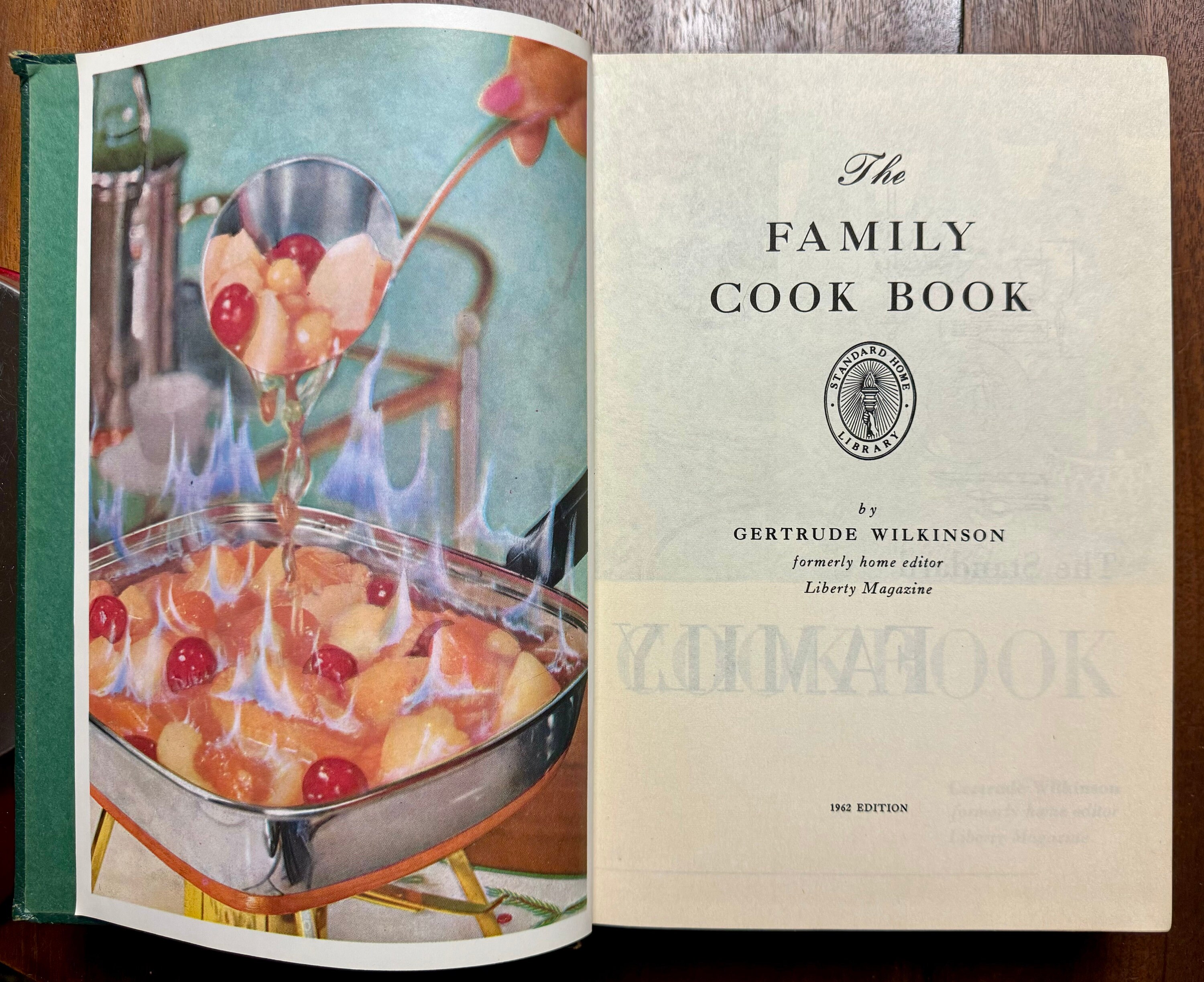 1962 the Standard Home Library- the Family Cook Book - Etsy