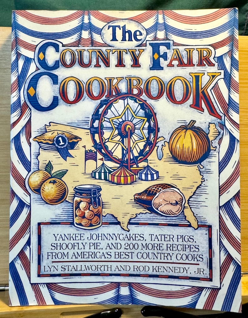 1994 the Country Fair Cookbook - First Paperback Edition - Etsy