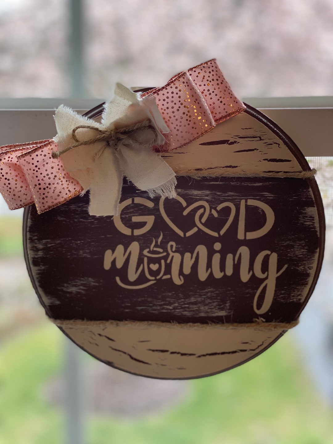 Coffee Bar Decor, Coffee Bar Sign, Good Morning Coffee Sign, Kitchen ...