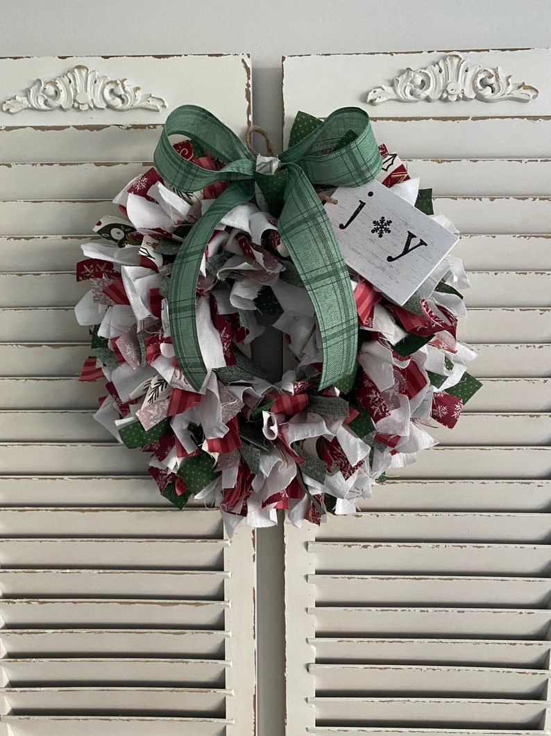 Christmas Wreath, Country Farmhouse Wreath, Front Door Decor, Christmas ...