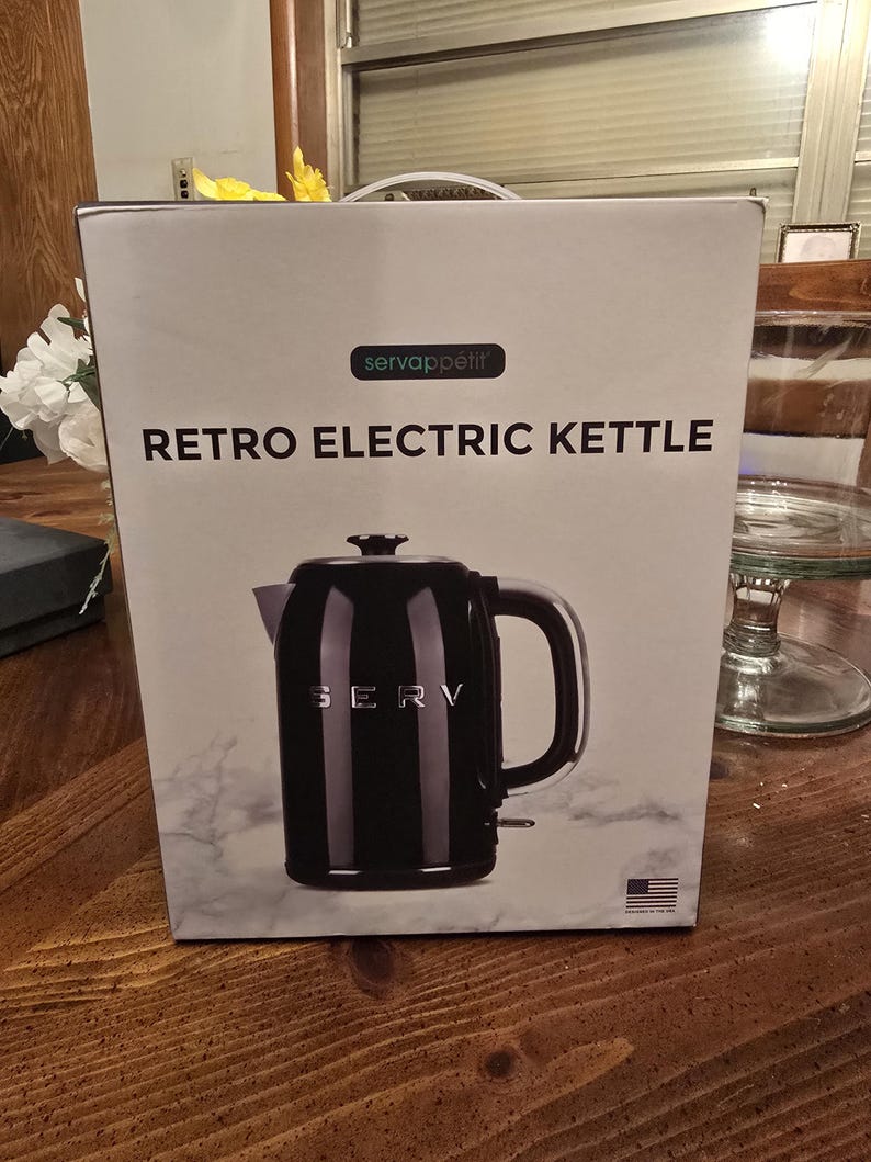 Retro Electric Kettle - Etsy