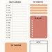 Digital Daily Planner, Printable, Instant Download, Minimal ...