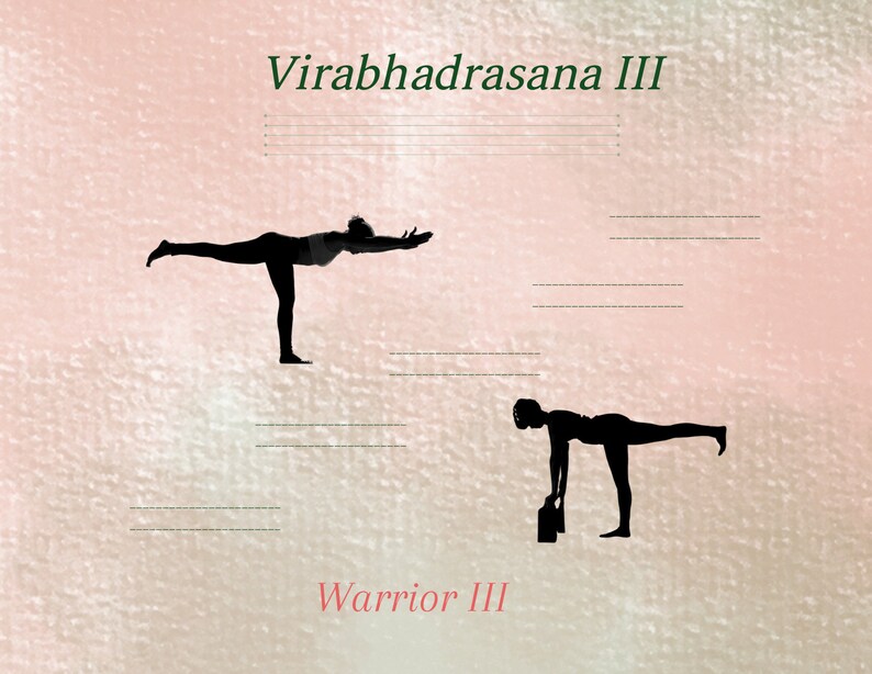 Yoga Pose Flash Cards Sanskrit, English and Visual 2 Dozen Common Poses ...