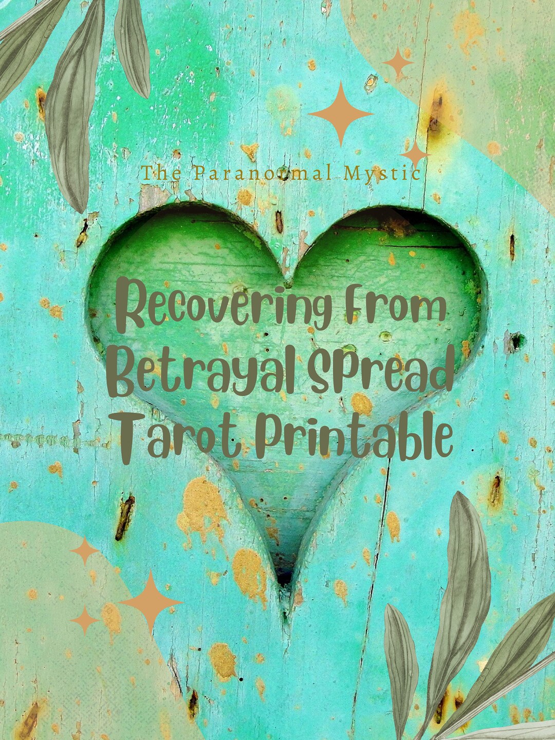 Recovering From Betrayal Tarot Spread Printable for Your Own - Etsy
