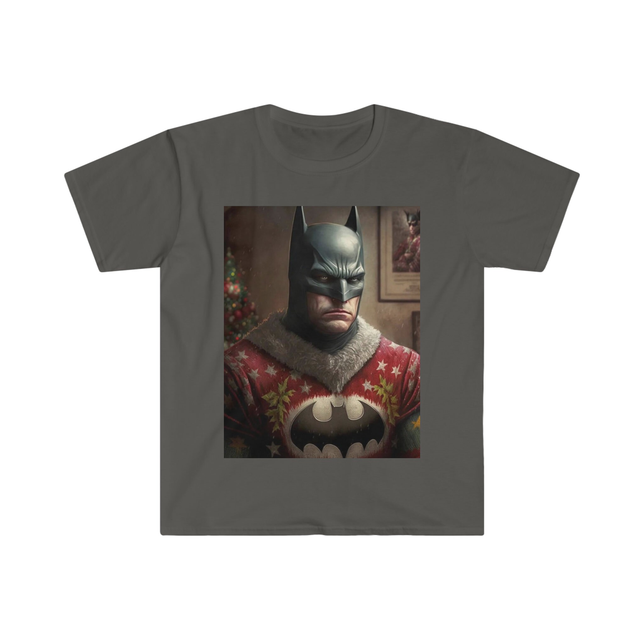 Batman Navidad / Holiday Swag Unisex Softstyle Camiseta - Etsy España