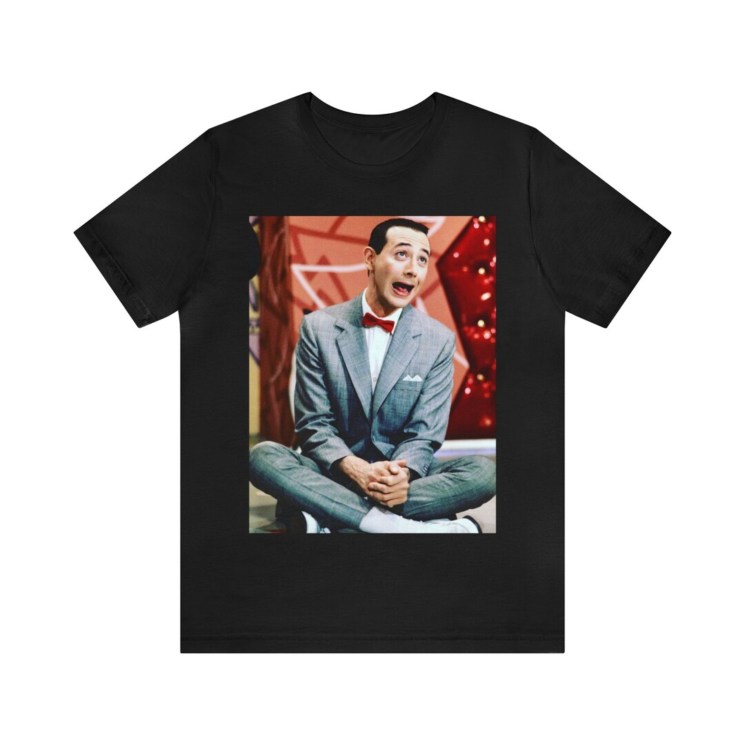 Iconic Pee Wee Herman Paul Reubens Unisex Jersey Short Sleeve - Etsy