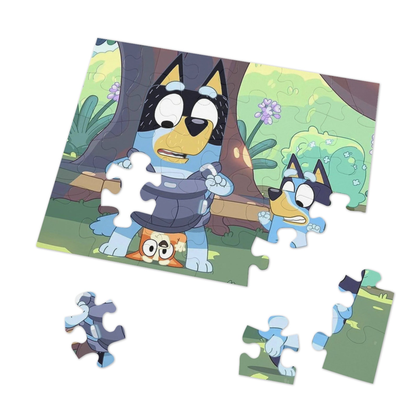 Bluey Jigsaw Puzzle 30-piece Puzzle for Kids - Etsy