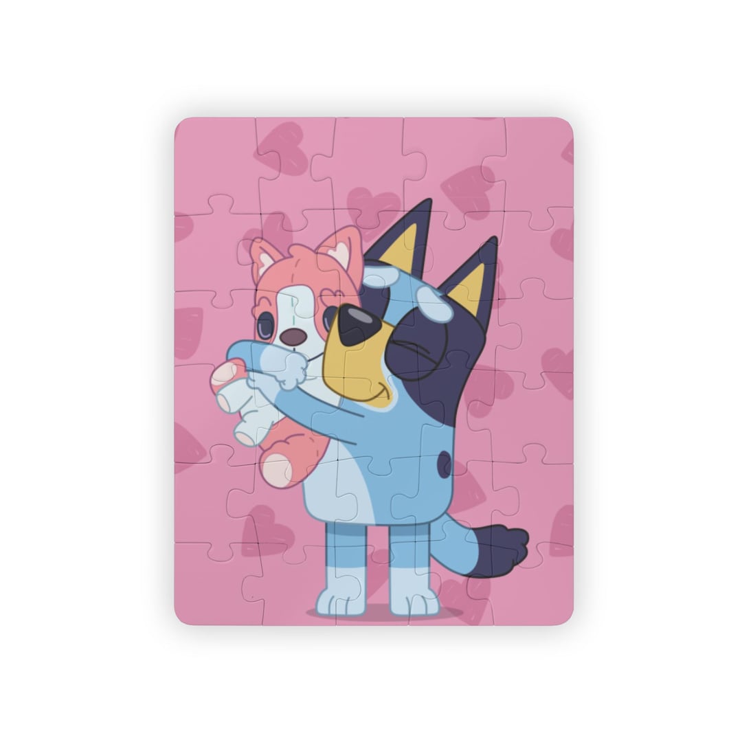 Bluey Kids' Puzzle 30-piece Puzzle for Kids - Etsy